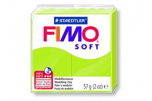 Pasta Fimo Soft 57gr Green Lime 52 - PerlineBijoux.com